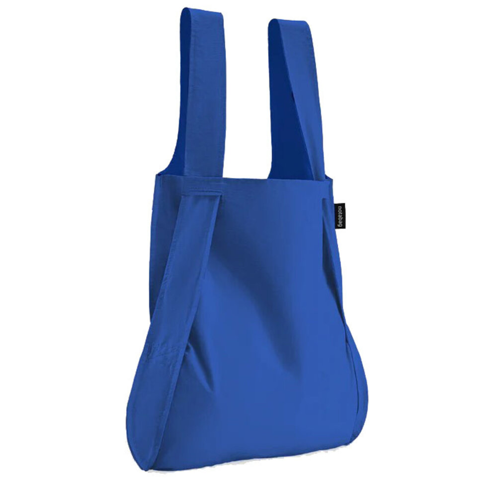 Notabag - opvouw(rug)tas - royal blue - Hoge Ramen