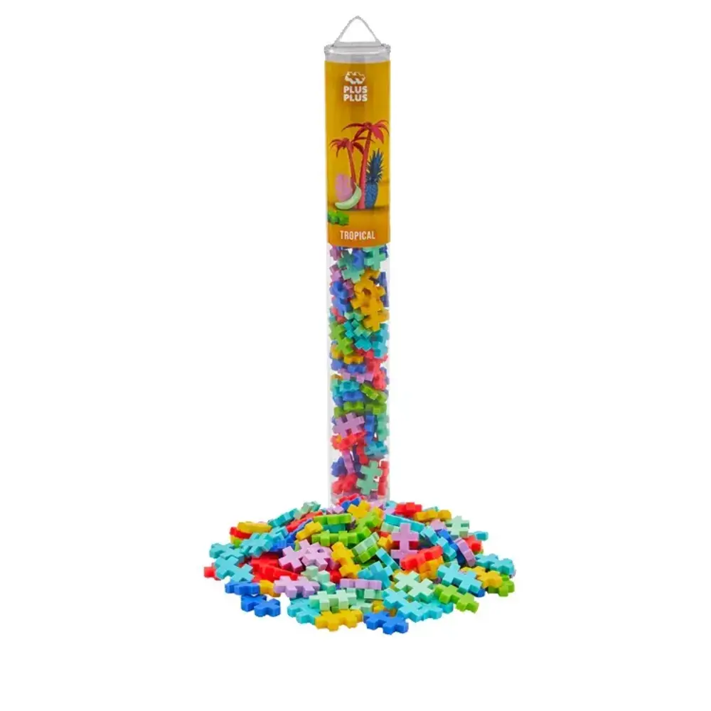 Plus-Plus - tube - tropical (100 stukjes) - Hoge Ramen