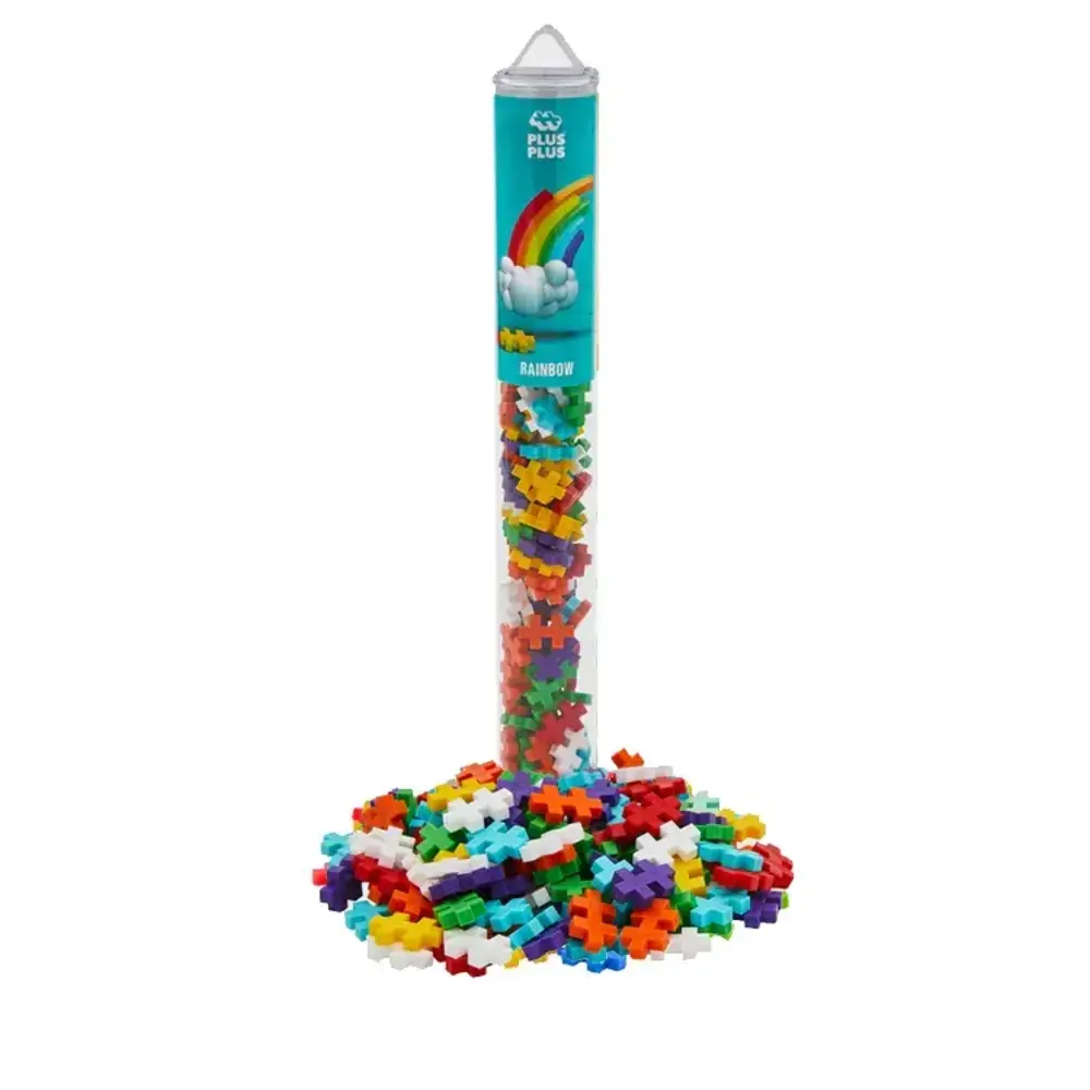 Plus-Plus - tube - rainbow (100 stukjes) - Hoge Ramen