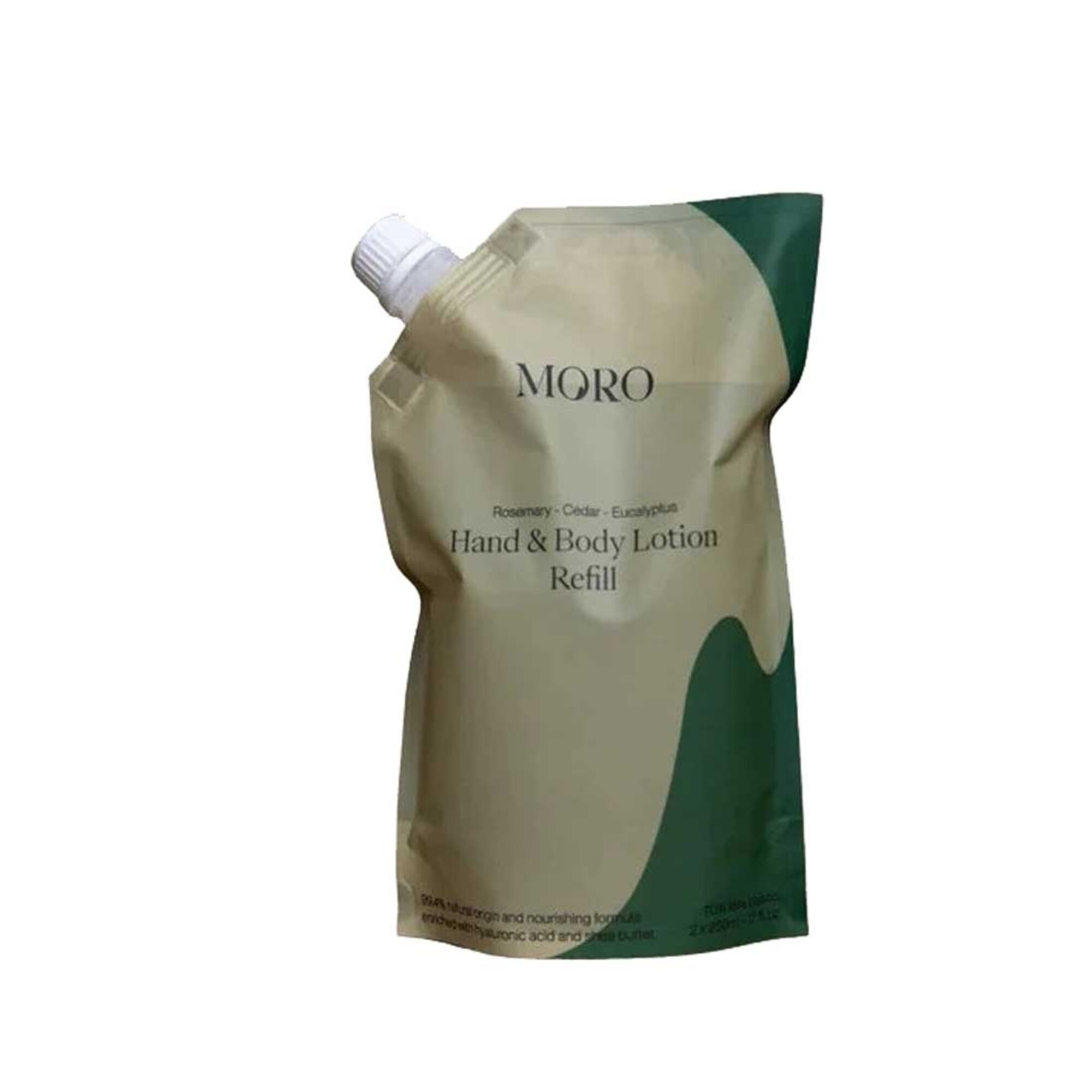 Moro - hand & bodylotion refill - rosemary & cedar - Hoge Ramen