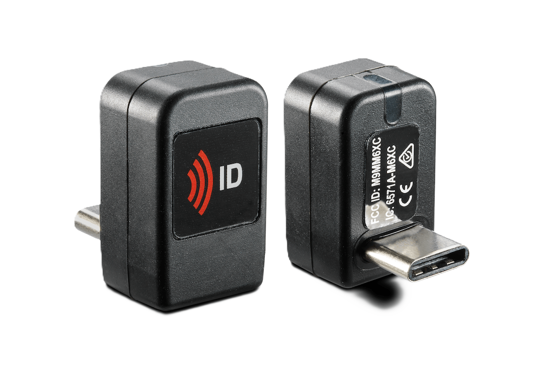 RDR-75U2AKU WAVE ID® Nano SDK HID Prox Black Vertical USB-C Reader ...