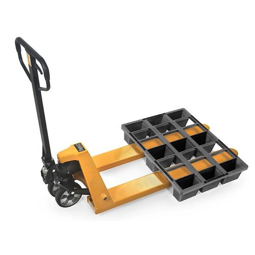 Demi-palette en plastique, 800x600 - Palettes plastiques | Rotomshop.fr