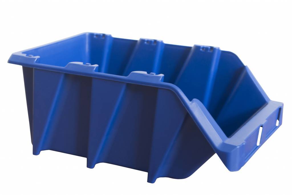 Bac à bec plastique empilable 490x310x195mm, 19 L | Rotomshop.fr