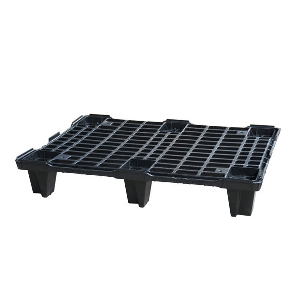 Demi-palette plastique 800x600 - Palettes plastiques - ROTOM SAS