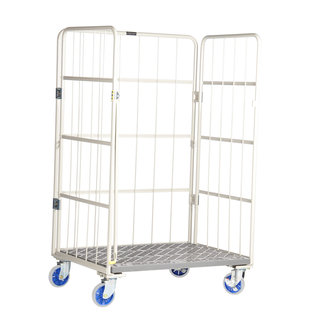 Chariots rolls - roll conteneur, chariot grillagé & roll danois ...