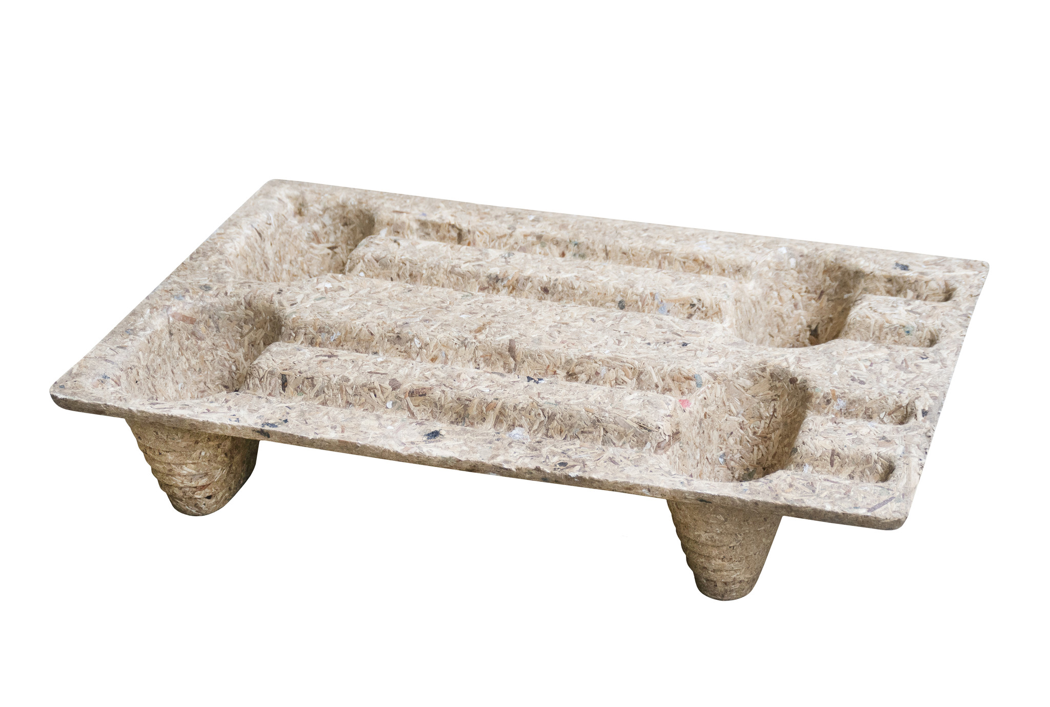 Demi-palette moulée - neuve 600x400 - demi-palettes | Rotomshop.fr