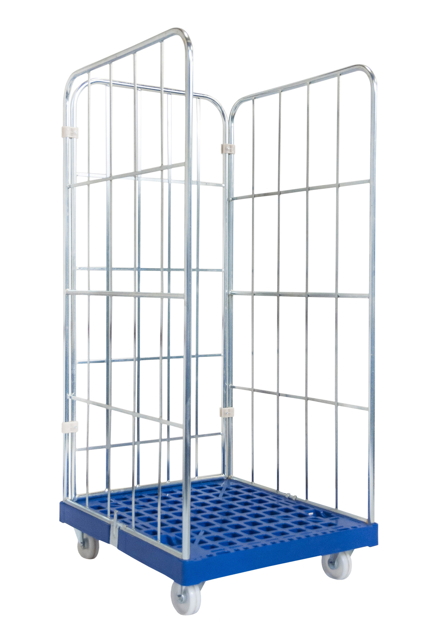 Roll container 3 laterales encajables 810x720x1620mm | Rotomshop.es