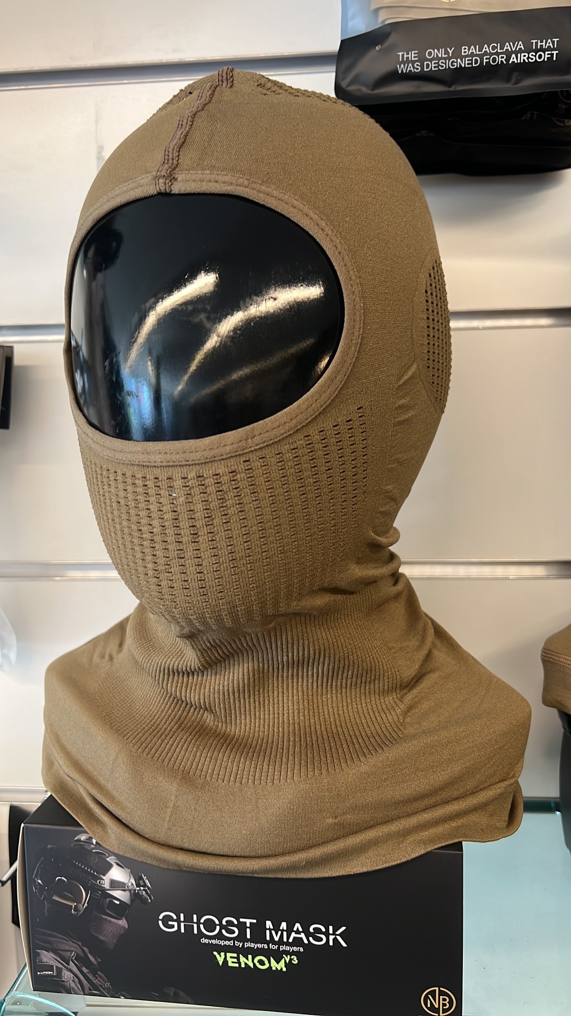 Camaleon BALACLAVA Stealth Coyote Brown - tactical airsoft gear