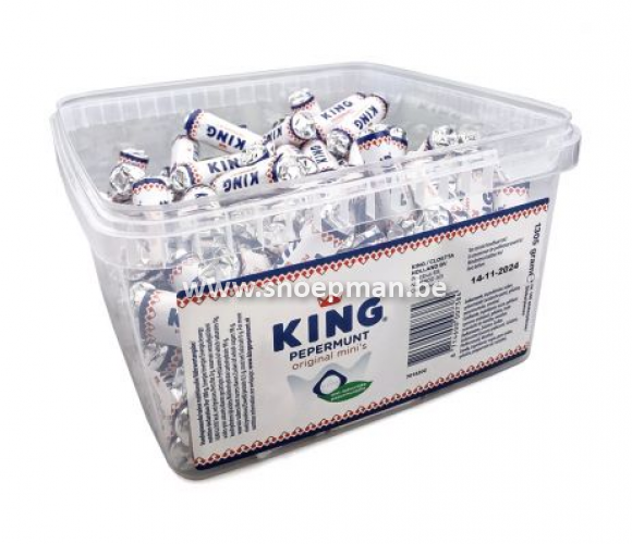 Bestel een silo met king pepermuntjes online! - Snoepman