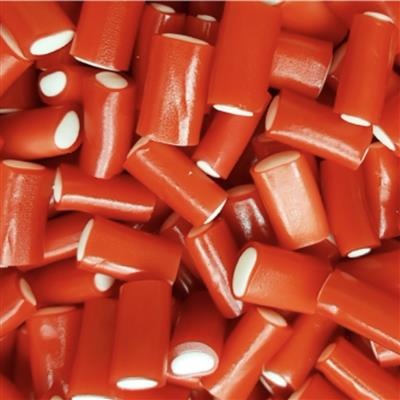 Rode snoep kabels aardbeien smaak - Snoepman