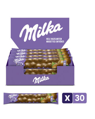 Koop Milka hele noot chocolade repen online! - Snoepman