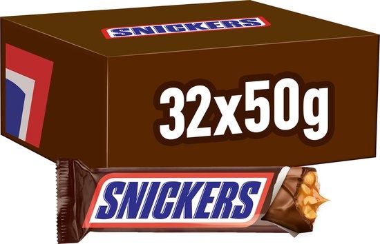 Snickers bar met karamel van 50 gram kopen en snel laten leveren ...