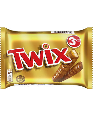 twix 3-pack chocolade repen bestellen - Snoepman