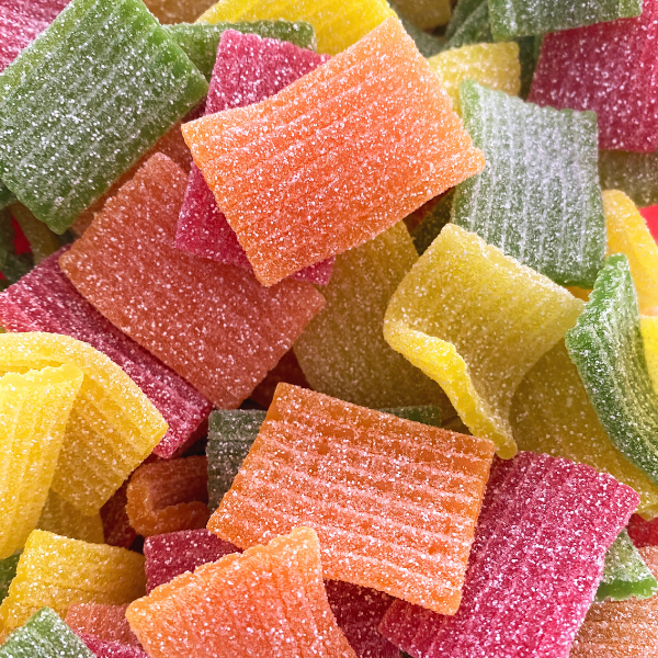 Zure matten snoep Haribo per kilo bestellen bij snoepman.be - Snoepman