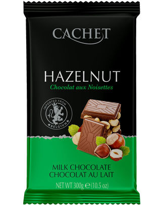 Chocoladereep Met Nootjes Cachet 300g bestellen! - Snoepman