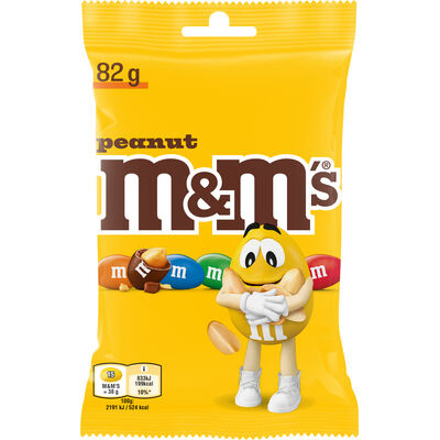M&m met nootjes 81 gr kopen en thuis laten leveren! - Snoepman