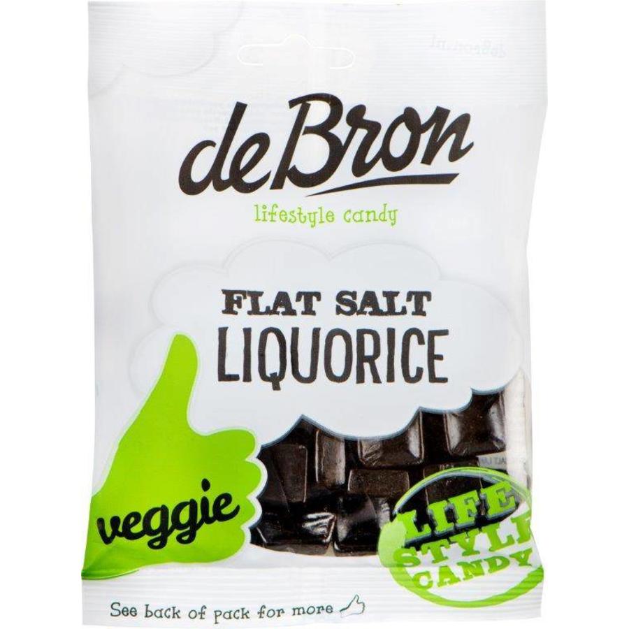 De Bron Zoute Dropjes 100 Gram - Glutenvrijemarkt.com