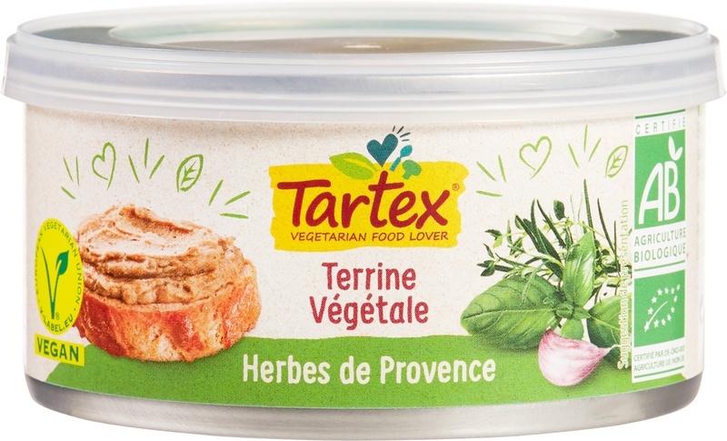 Tartex - Vega Paté Provencaalse Kruiden 125g | Glutenvrijemarkt.com ...