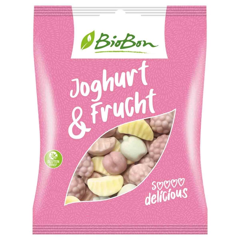 Biobon - Yoghurt Fruitsnoepjes Biologisch | Glutenvrijemarkt.com ...