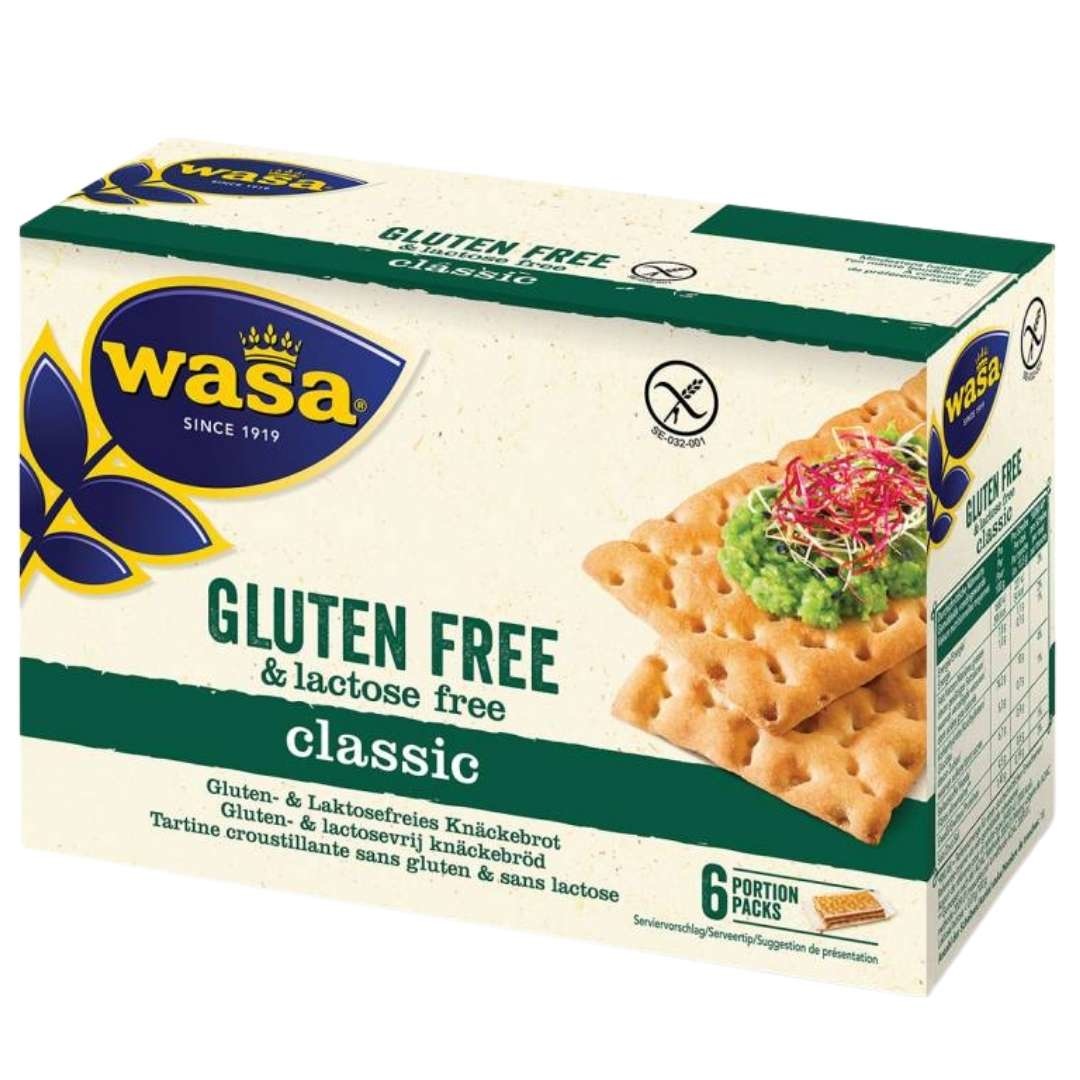 Wasa Knäckebröd Classic Glutenvrij 240 Gram - Glutenvrijemarkt.com