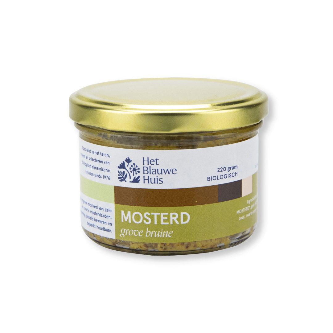 Het Blauwe Huis - Grove Bruine Mosterd | Glutenvrijemarkt.com ...