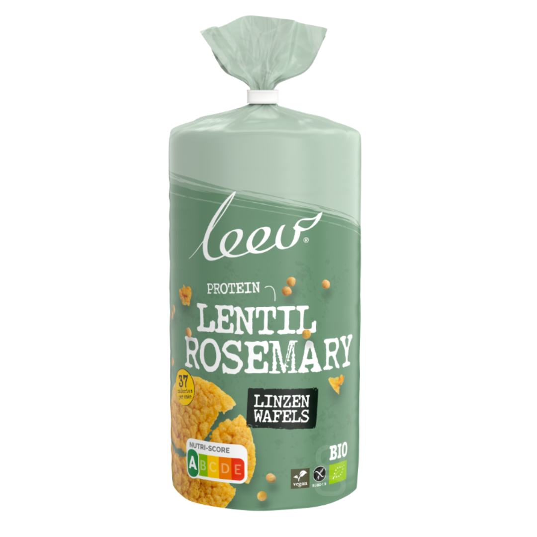 Leev - Glutenvrije Linzenwafels Rozemarijn Bio | Glutenvrijemarkt.com ...