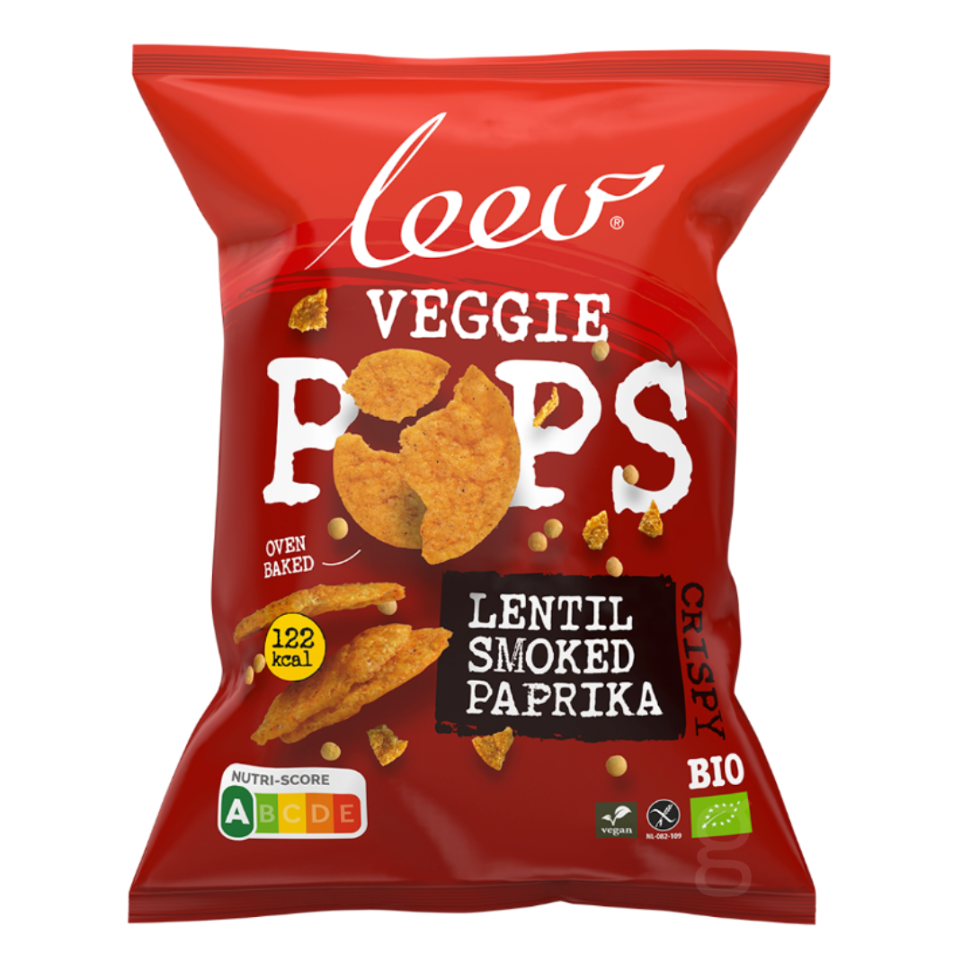 Leev - Veggie Pops Lentil Smoked Paprika | Glutenvrijemarkt.com ...