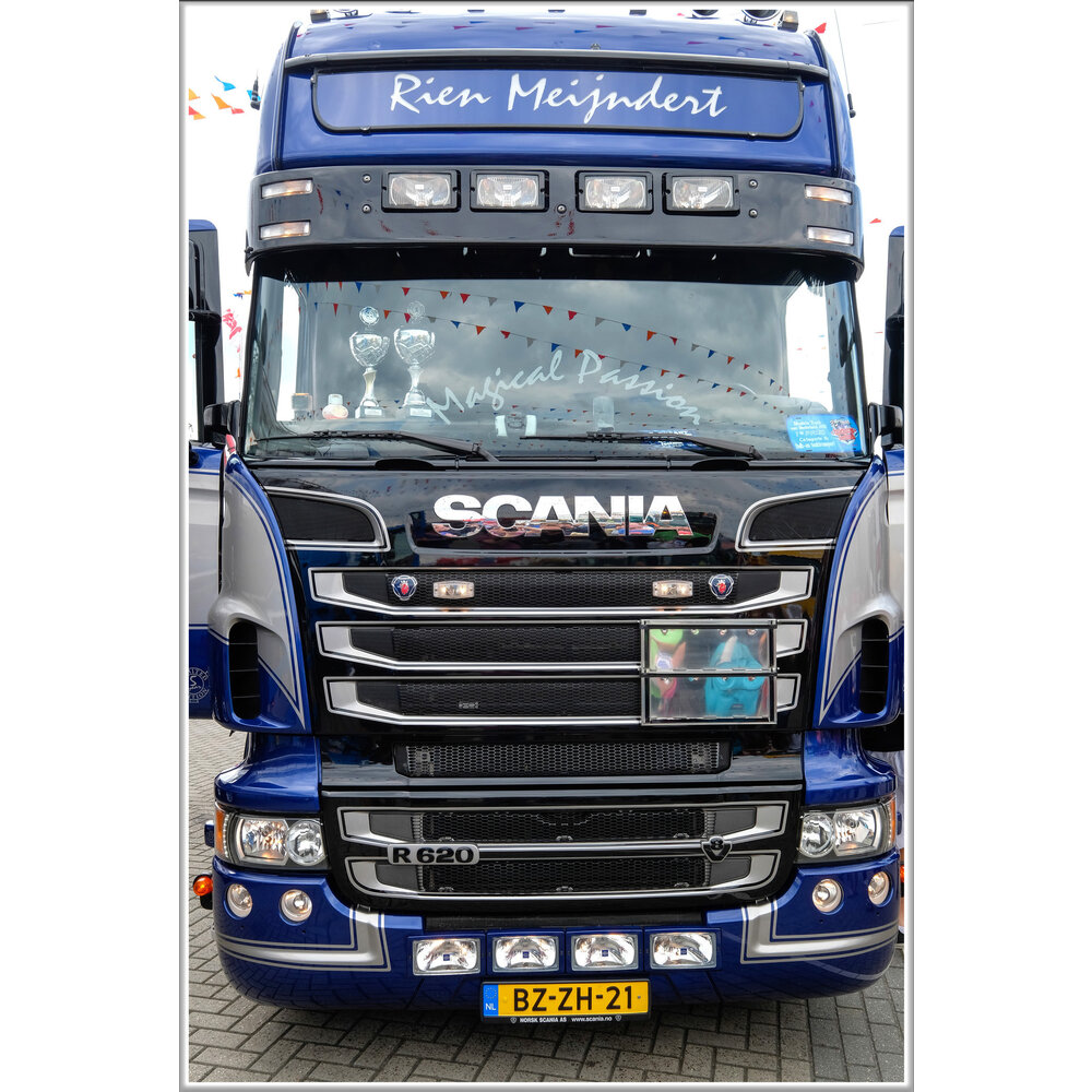 Solar Guard visière pour Scania Série R Topline type 3-C - Solar Guard ...