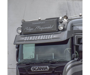 Scania Streamline Old School Sun Visorq - Solar Guard