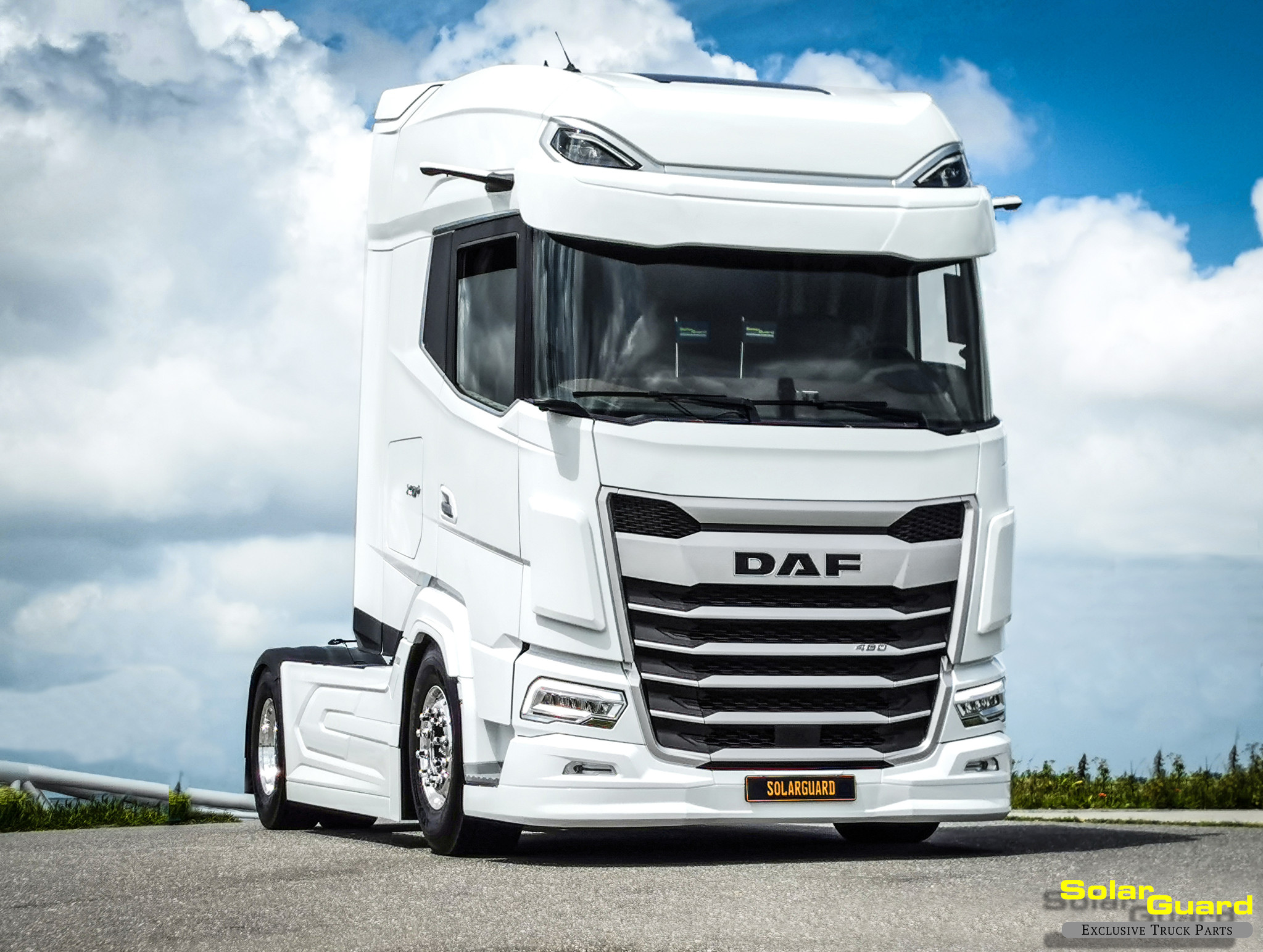Solar Guard | Front Spoiler for DAF NGD XF/XG/XG+ - Solar Guard ...