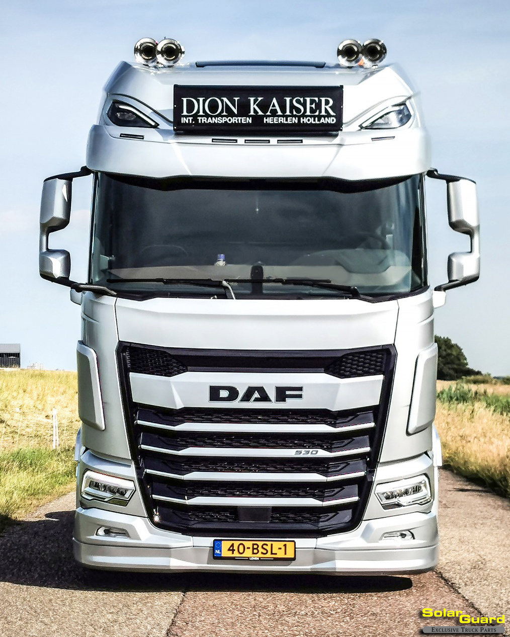 Solar Guard | Front Spoiler for DAF NGD XF/XG/XG+ - Solar Guard ...