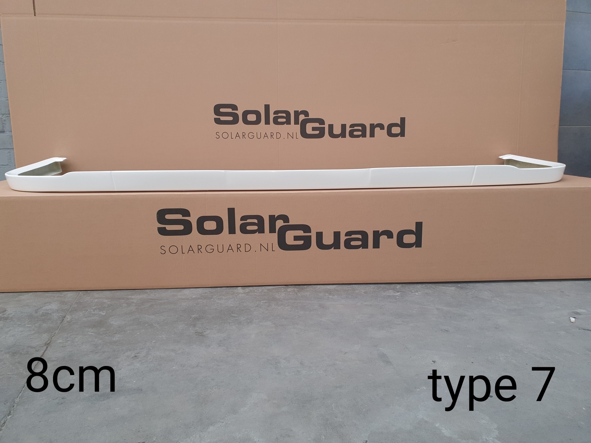 Solar Guard | Front Spoiler for Scania Next Gen Low Bumper - Solar ...