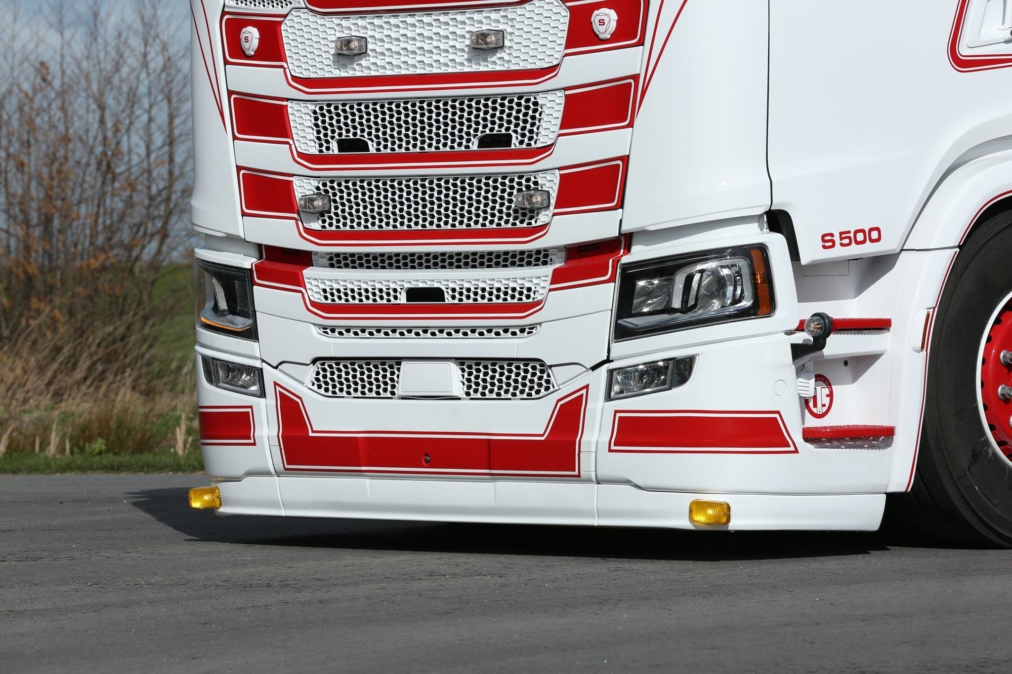 Solar Guard | Spoiler avant Type 5 pour Scania Next Gen - Solar Guard ...