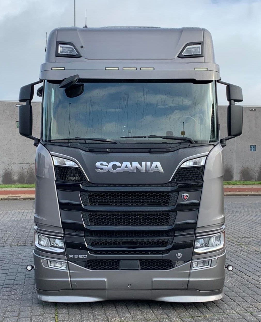 Solar Guard | Low Bumper Front Spoiler for Scania NGS - Solar Guard ...