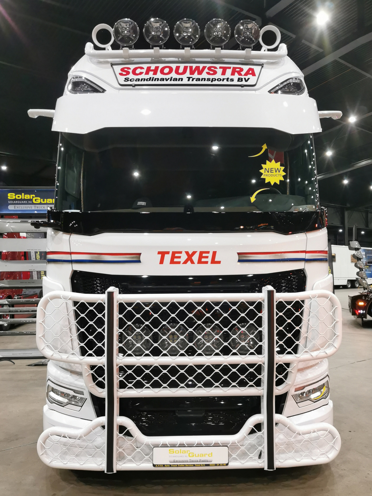 Solar Guard | Headlight Spoiler for DAF NGD XD/XF/XG/XG+ - Solar Guard ...