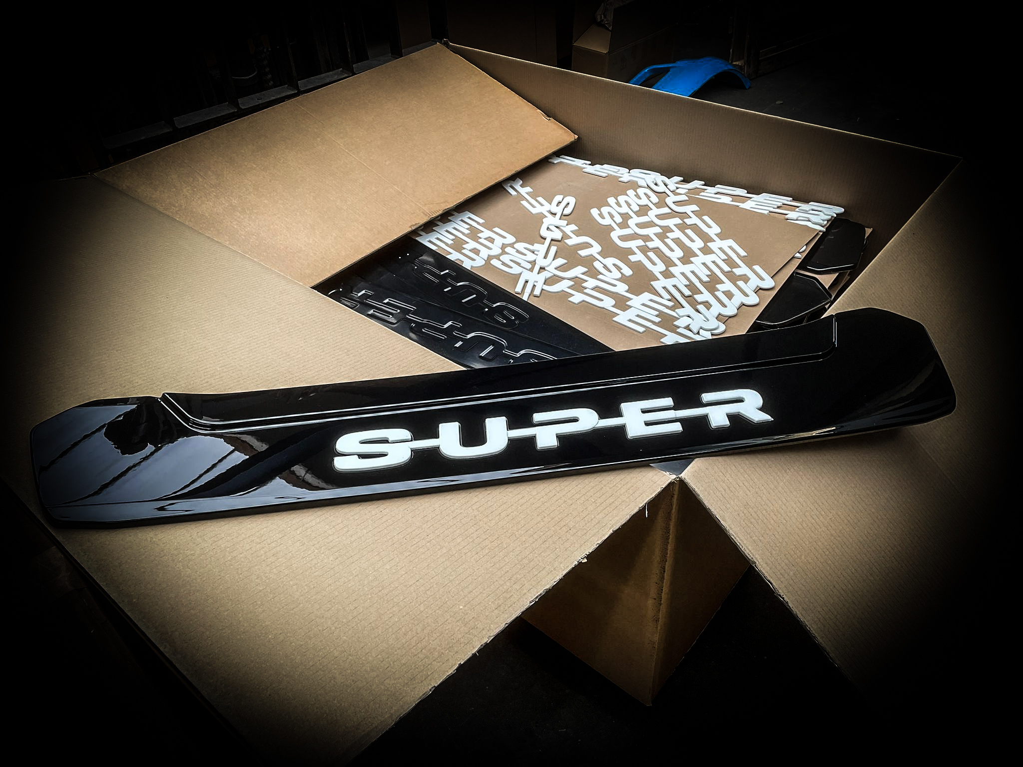 Upgrade your Scania truck with the S-U-P-E-R grille cover by Solar ...