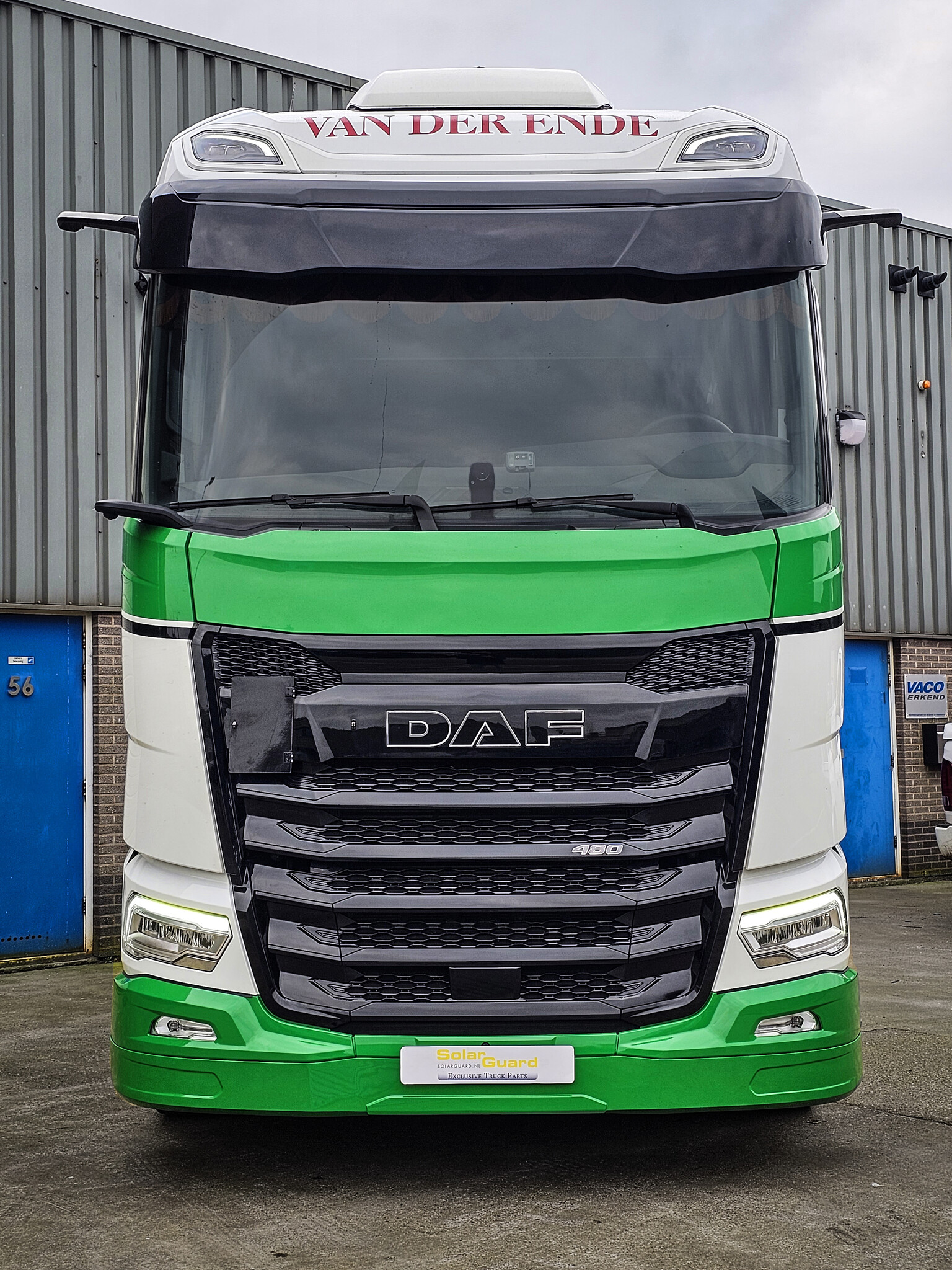 DAF NGD Front Spoiler Type 2 | Aerodynamic & Stylish Upgrade - Solar Guard