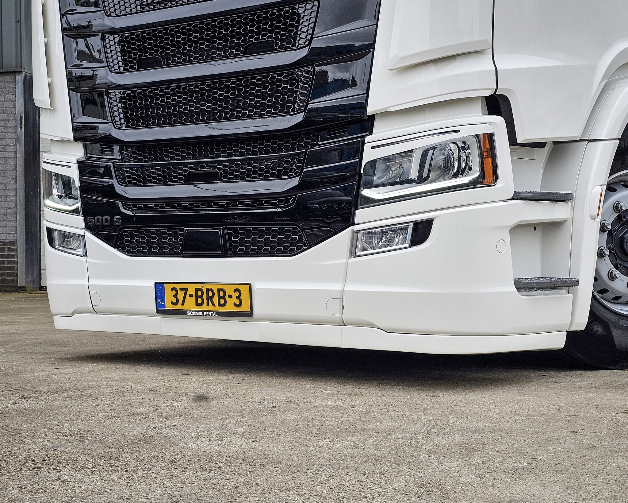 Solar Guard | Front Spoiler for Scania Next Gen Low Bumper - Solar ...