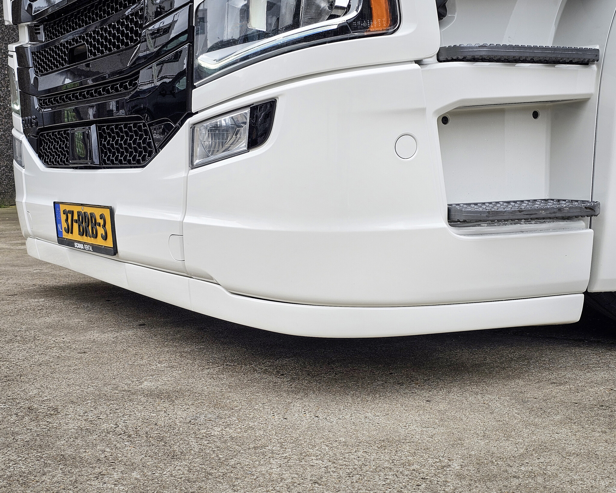 Solar Guard | Front Spoiler for Scania Next Gen Low Bumper - Solar ...