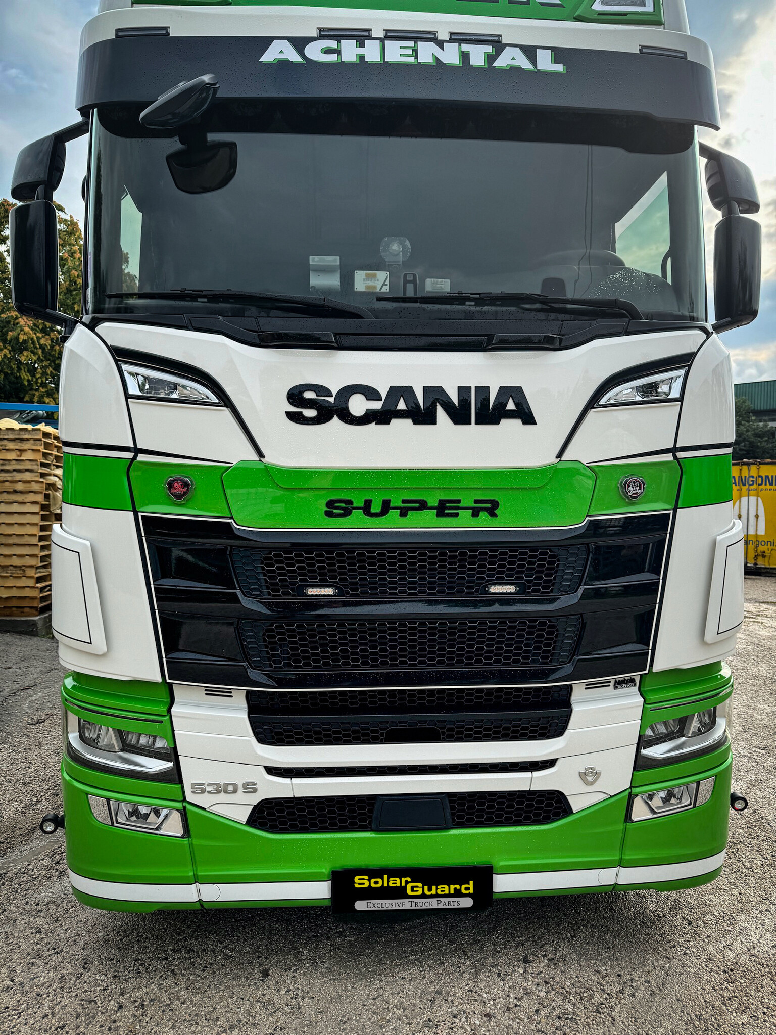 Solar Guard | Grille Cover for Scania Next Generation S - Solar Guard ...