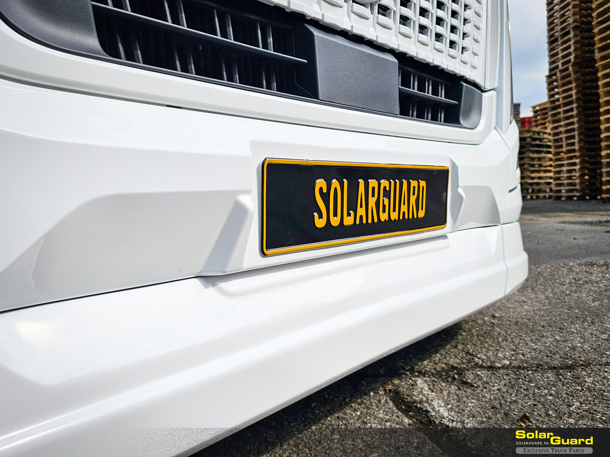 Solar Guard | Aero Front Spoiler for Volvo FH - Solar Guard Exclusive ...