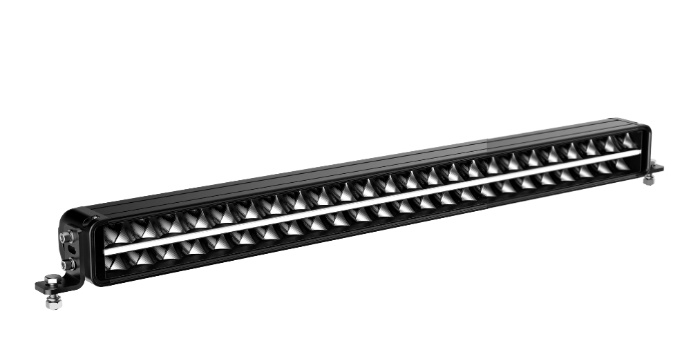 TRALERT® LED bar Nemesis XL 530 duo-color daytime running light. 10-32v ...