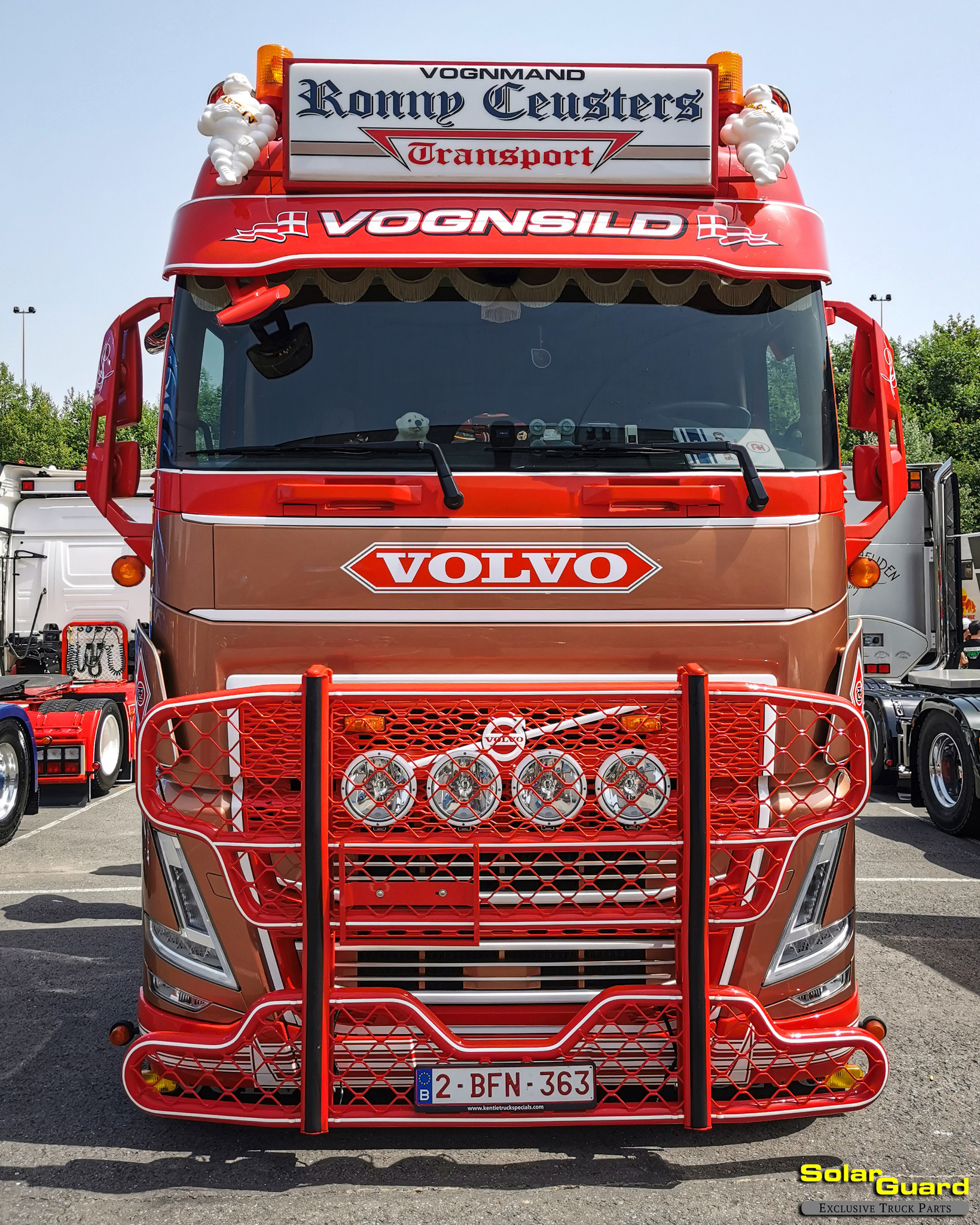 Solar Guard | Complete Sunvisor Type 3 for Volvo FH4/FH4B - Solar Guard ...