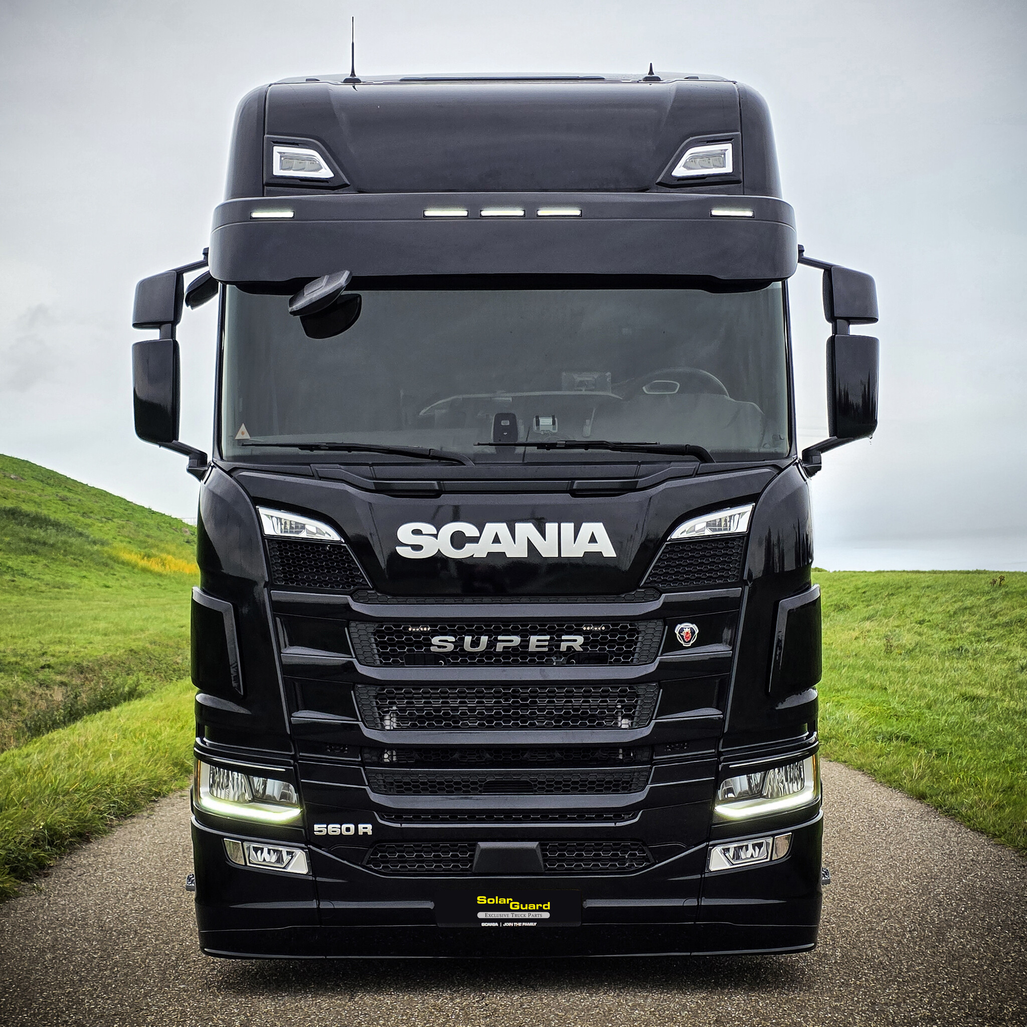 Solar Guard Voorspoiler voor Scania Next Gen Medium Bumpe - Solar Guard ...