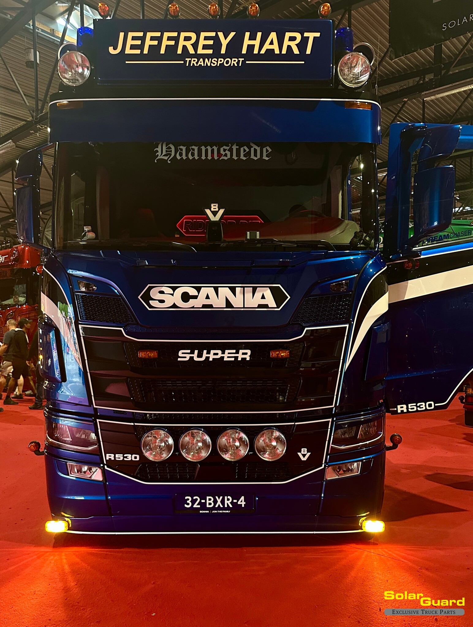 Solar Guard Voorspoiler voor Scania Next Gen lage bumper - Solar Guard ...