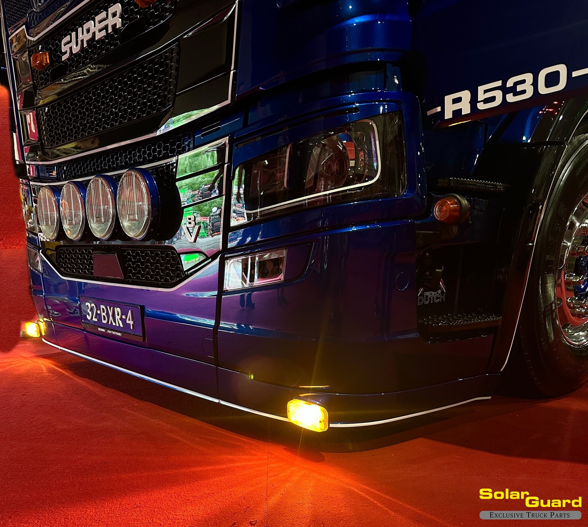 Solar Guard | Spoiler avant pour pare-chocs bas Scania Next Gen - Solar ...