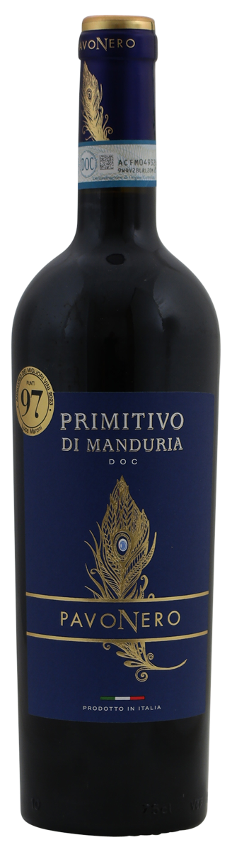 PavoNero Primitivo di Manduria 2022 - Vanouds de Zwaan