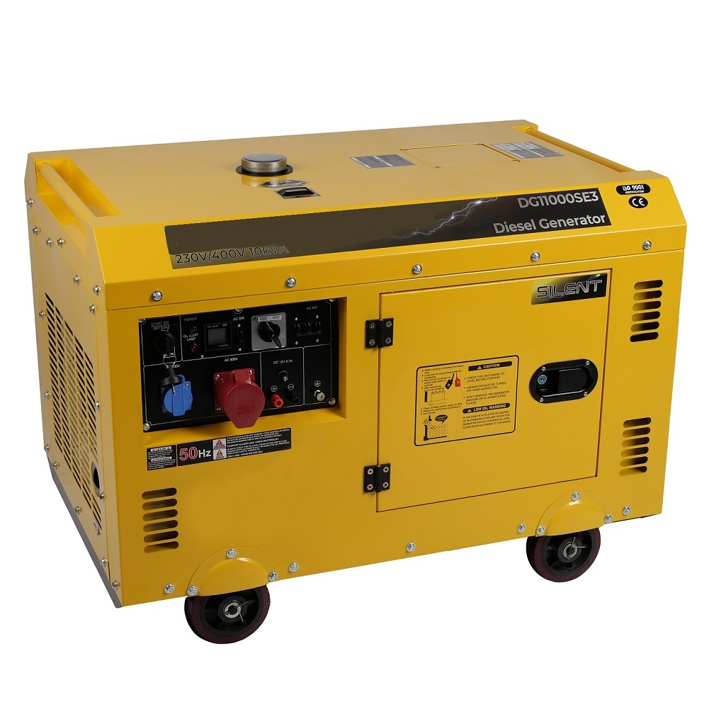 Diesel Aggregaat / Generator Silent 10 KVA - 230V / 380V - Tools-n-More ...