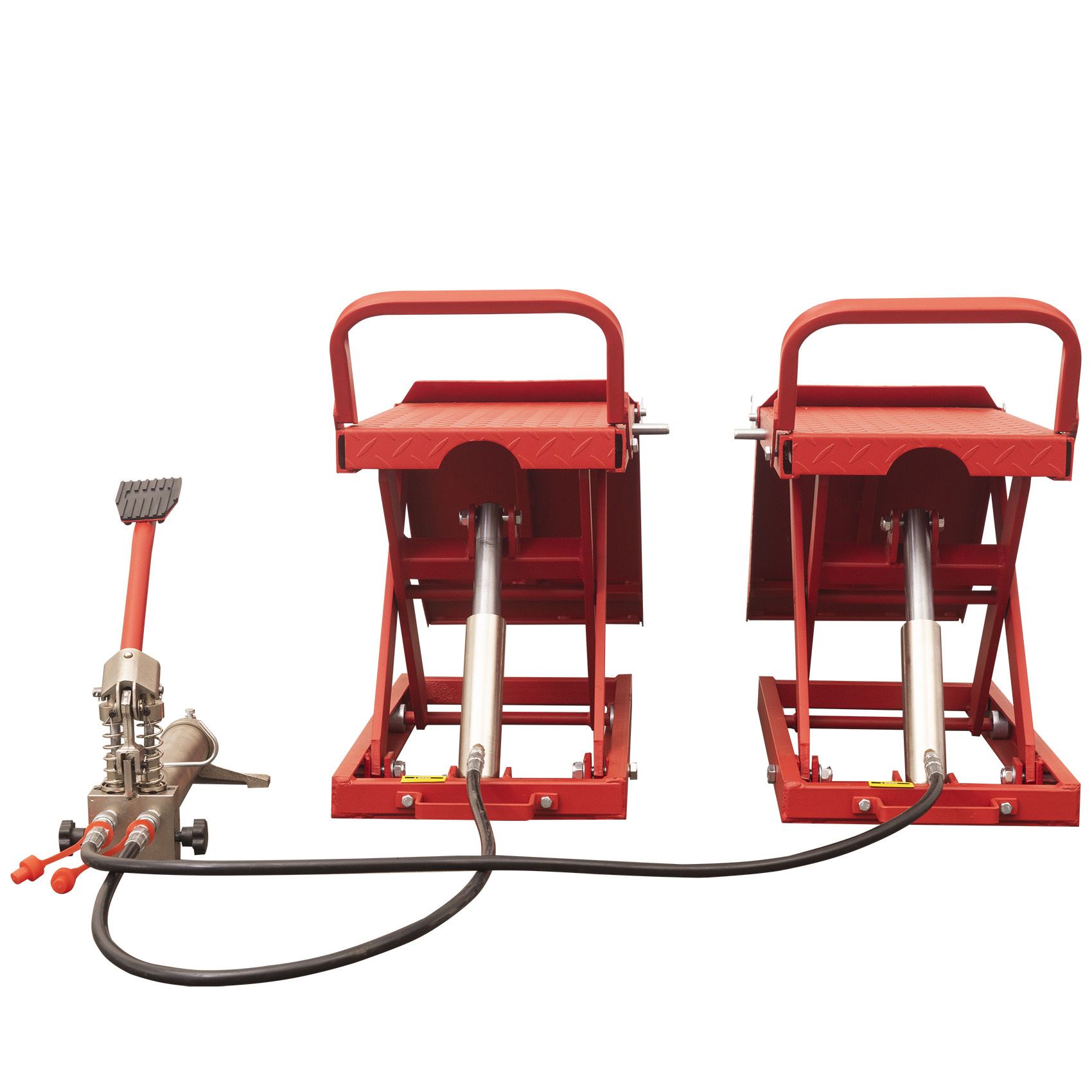 Mobiele Autolift / Hydraulische Schaarlift 1,35 Ton 450 mm - set van 2 ...