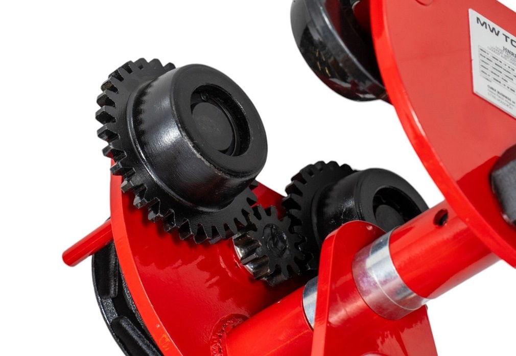 Loopkat voor I balken - 2 ton Metal Works - met kettingaandrijving ...